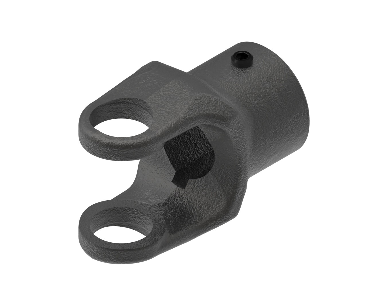 Weasler Implement Yoke Round Bore with Double Keyway & Set Screw 806 ...