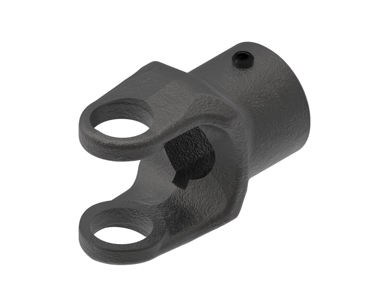 Weasler Implement Yoke Round Bore with Double Keyway & Set Screw 806 ...