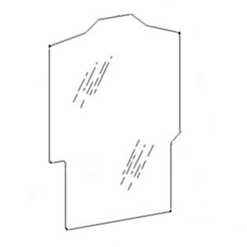 Case-IH 86988661 Windshield Glass - Farm Parts Store