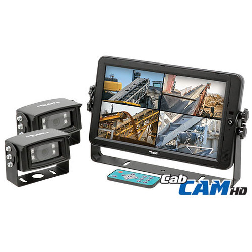 High Definition Farm Equipment Camera System with 10" Quad Split Touch ...